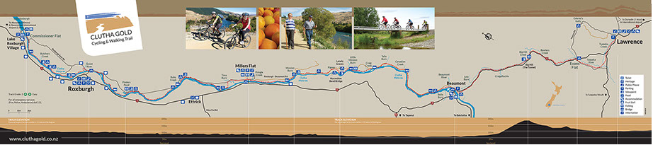 Trail Maps | Clutha Gold & Roxburgh Gorge Trails
